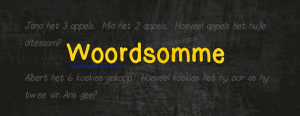 woordsomme | © My Klaskamer - idees en gedagtes uit 'n juffrou se pen