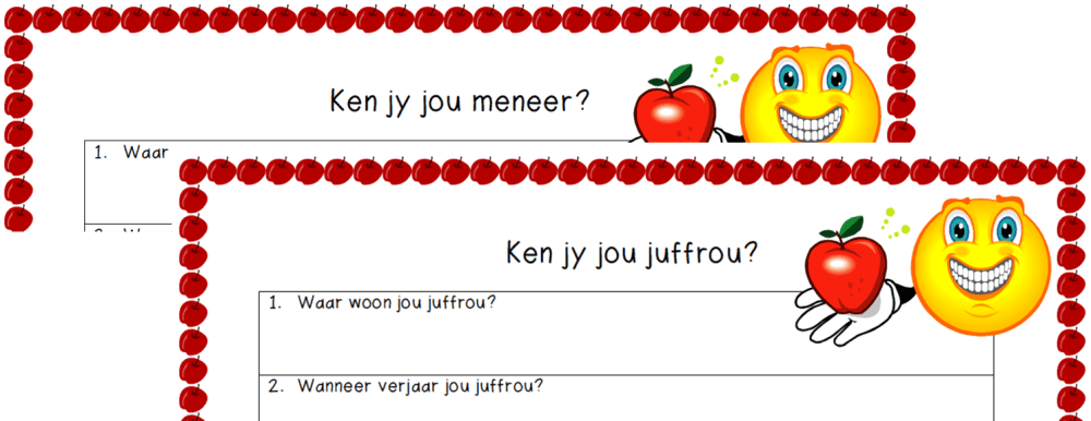 juffrou | © My Klaskamer - idees en gedagtes uit 'n juffrou se pen