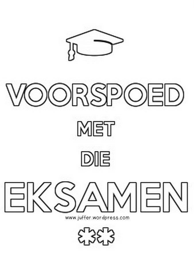 Eksamen | © My Klaskamer - idees en gedagtes uit 'n juffrou se pen