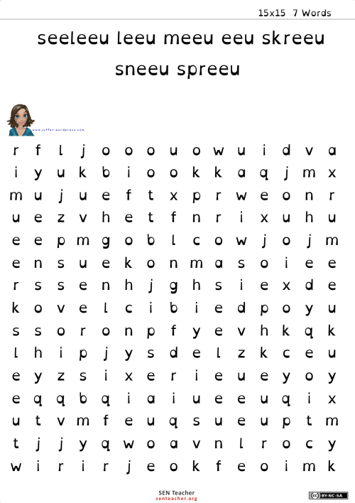 spelwoorde | © My Klaskamer - idees en gedagtes uit 'n juffrou se pen