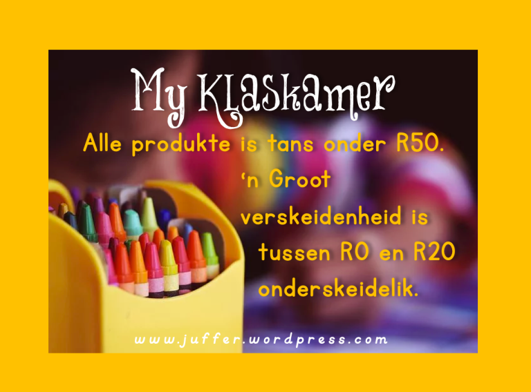 Graad R | © My Klaskamer - idees en gedagtes uit 'n juffrou se pen