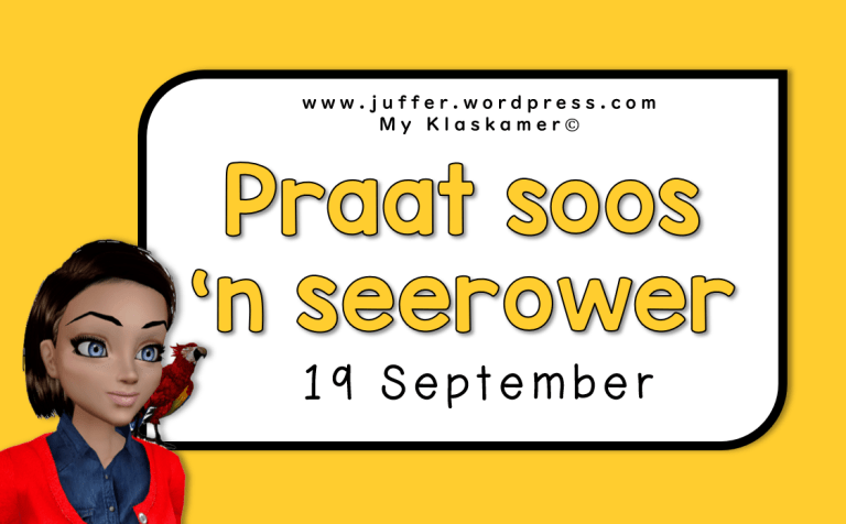 September | © My Klaskamer - idees en gedagtes uit 'n juffrou se pen